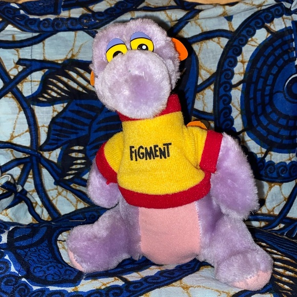 Disney | Other | Classic 982 Figment X Epcot Plush Disney 1 Inches ...